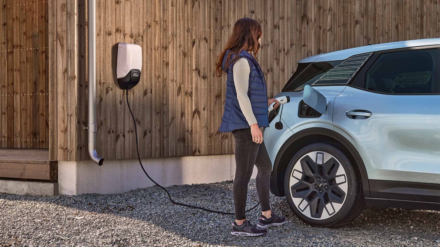 Guide til lading av elbil hjemme | Ford NO